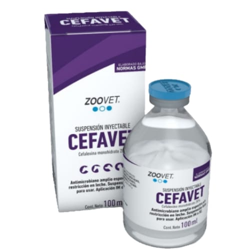 Cefavet Cefalexina Inyectable 200MG – MELO Pet and Garden