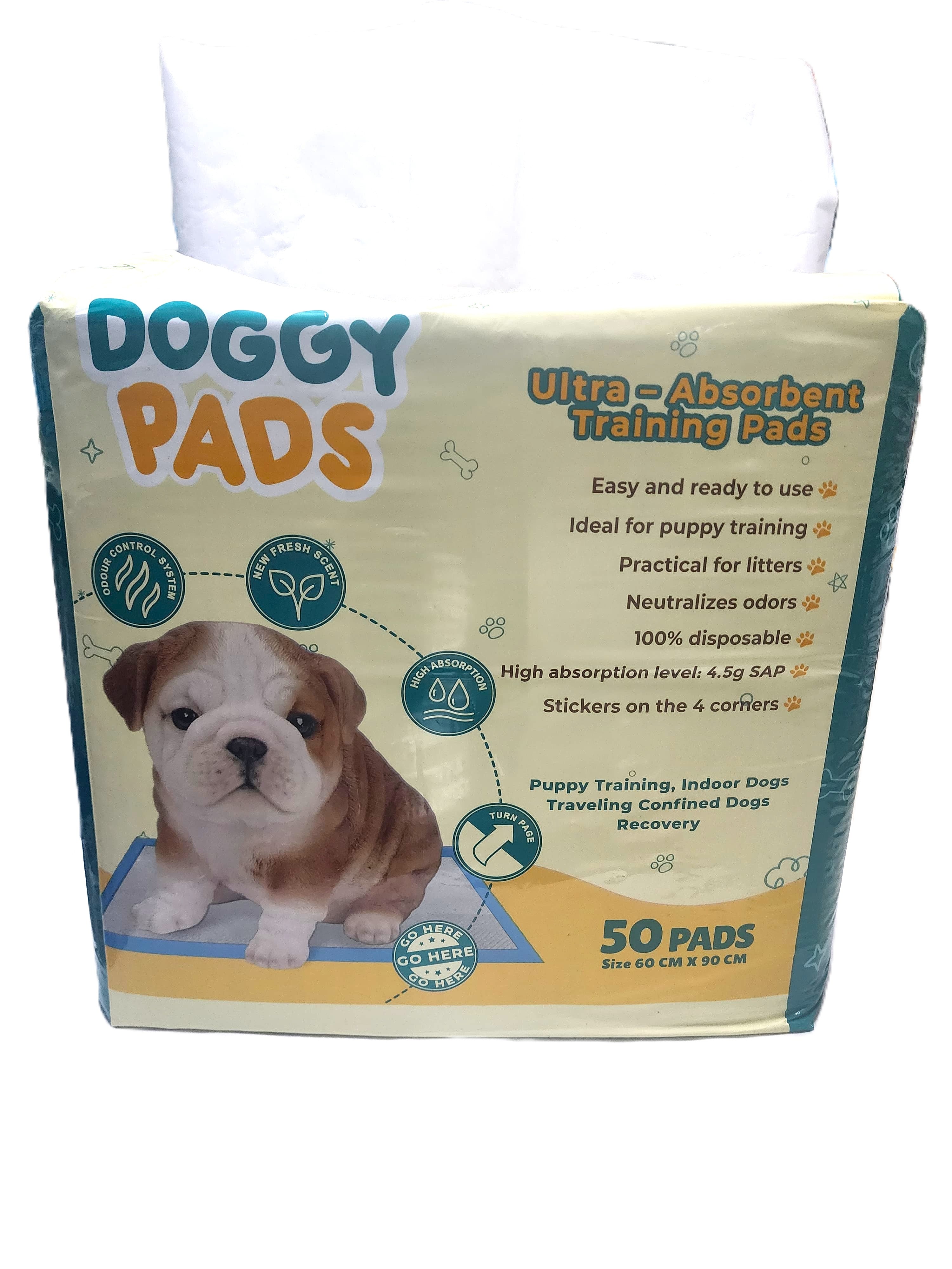 Doggy Pads Regular 60x90 50UD – MELO Pet and Garden