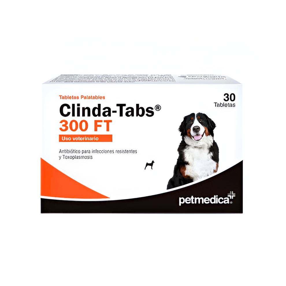 Clinda-Tabs 300 FT 30 Tableta – MELO Pet and Garden