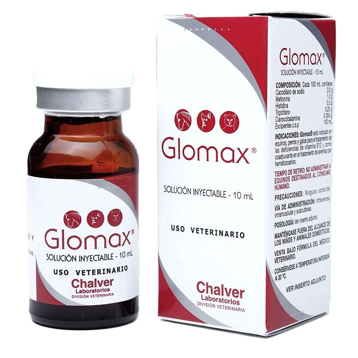 Glomax Inyectable 10 Ml – MELO Pet and Garden