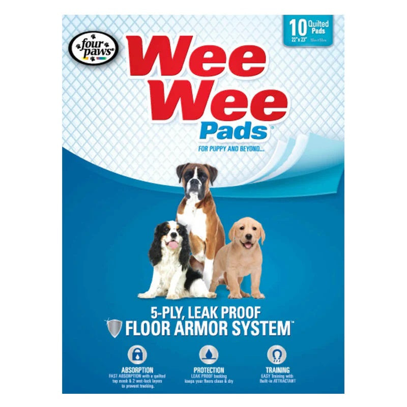 Pads para Perros Wee Wee Pad 10 Unidades – MELO Pet and Garden