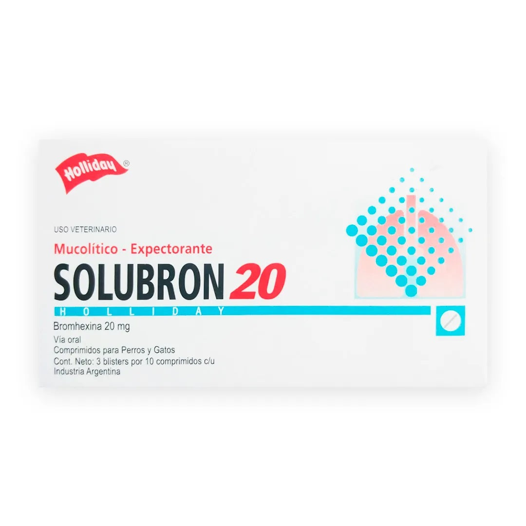 Solubron 20 Mg -30 Tabletas – MELO Pet and Garden